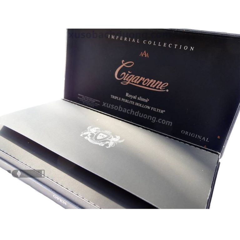 Thuốc lá Cigaronne Royal Slims xl Filter Black Hàng Nội Địa Nga